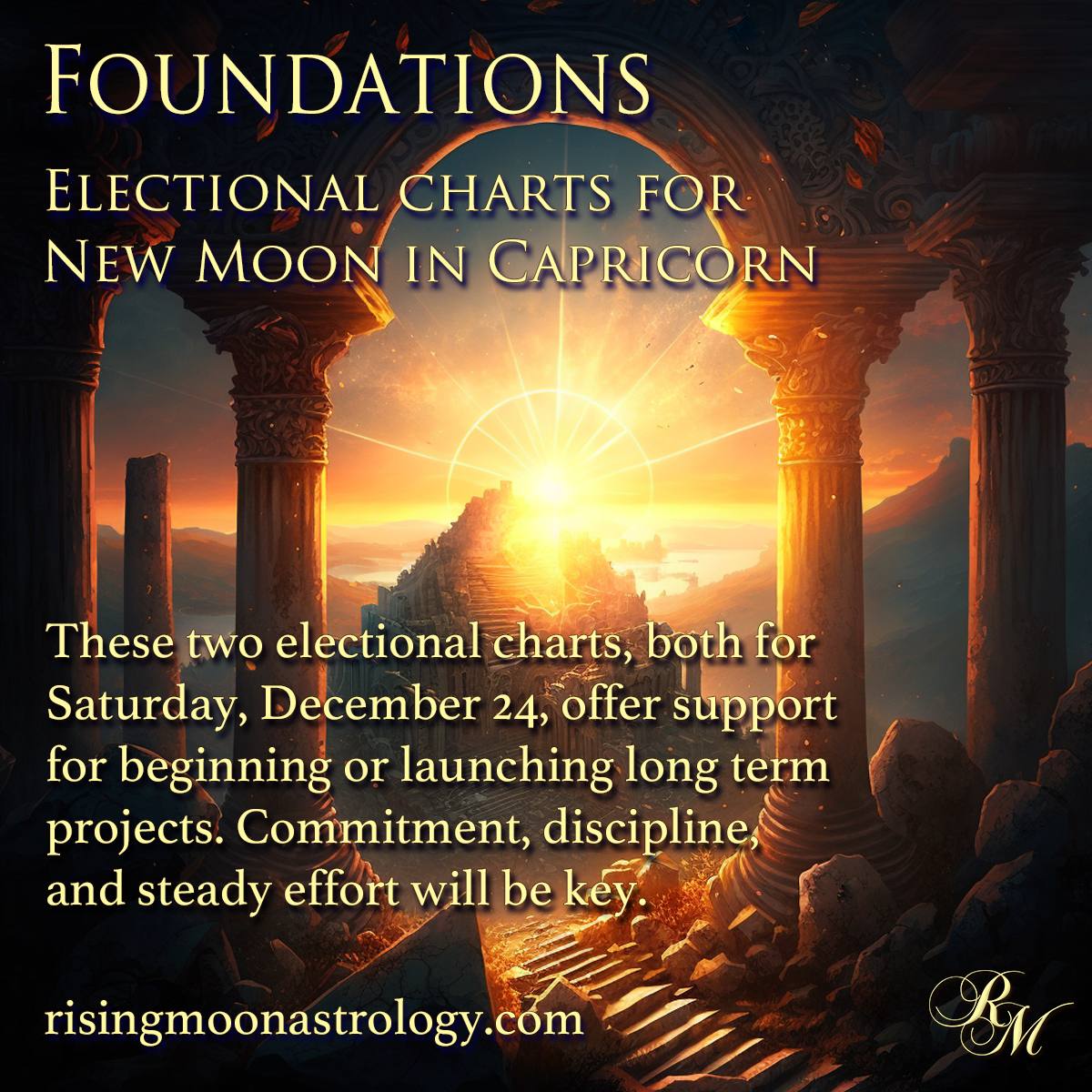NewMoonCapElection – Rising Moon Astrology
